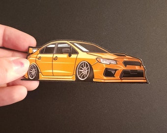 Subaru Wave Sticker Vinyl Decal Bumper Sticker Jcreatenz - Etsy