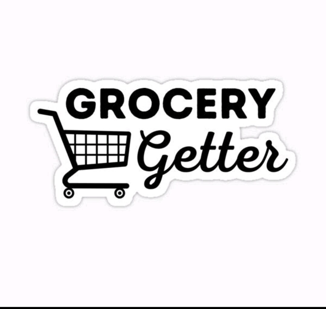 Grocery Getter Sticker - Etsy