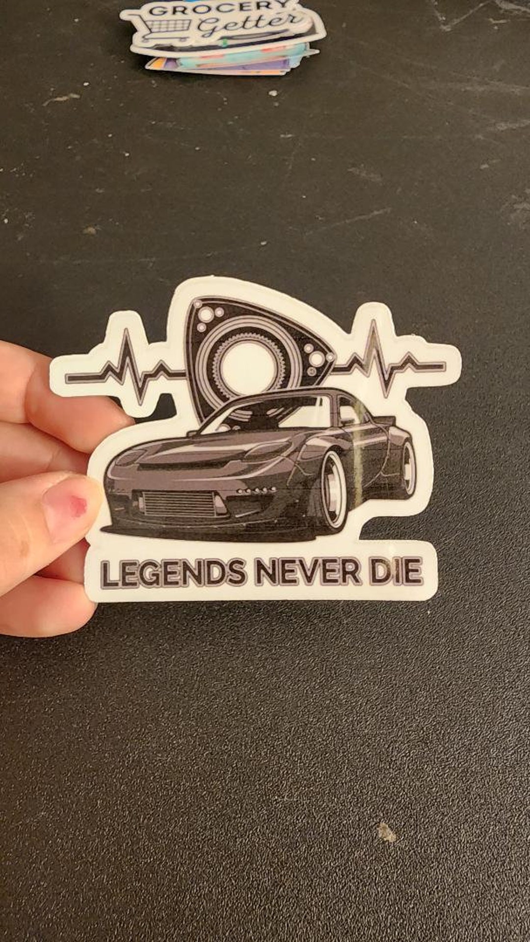 Legends Never Die Sticker - Etsy