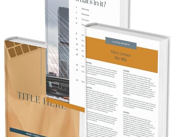 Ebook Template - Etsy