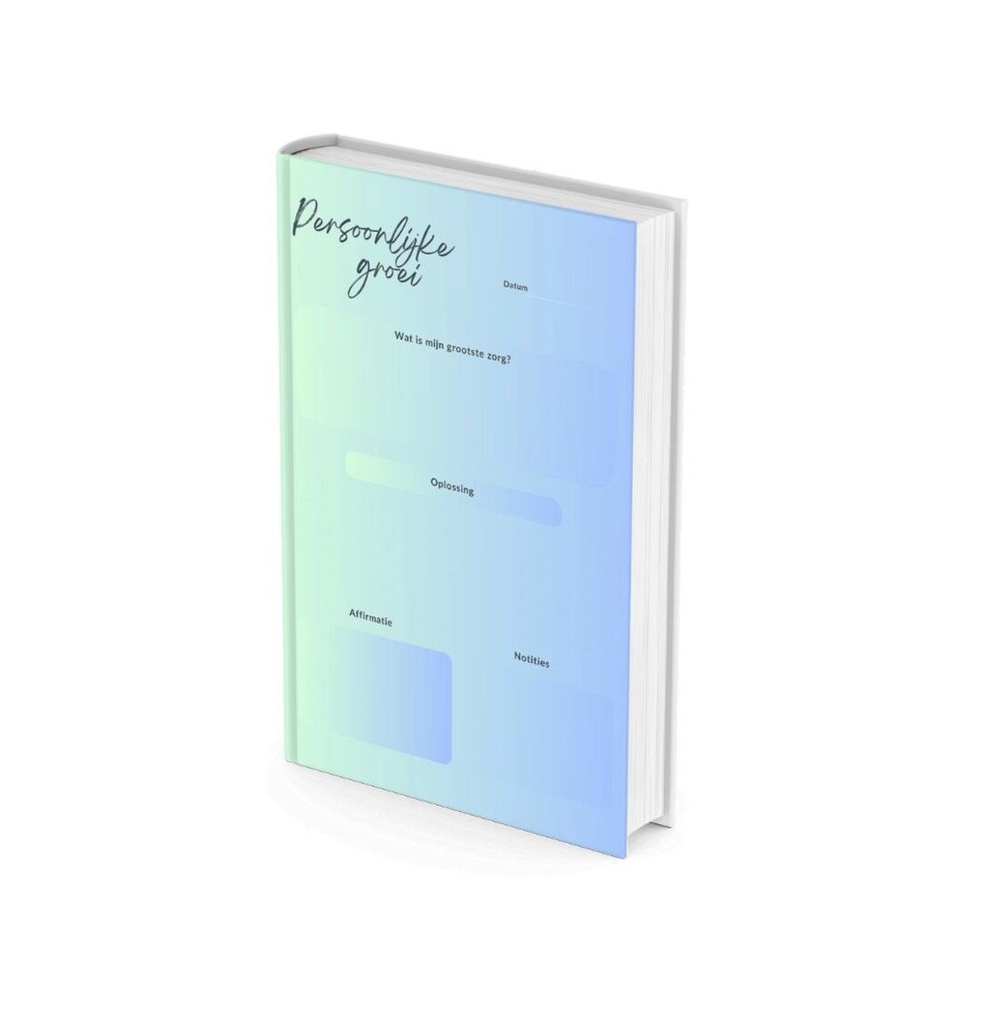 Printable Personal Growth Schedule / Blue/ Download/ Productivity ...