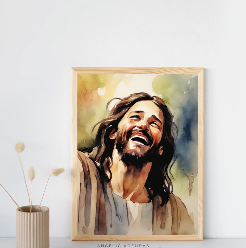 Joyful Laughter Filled With Joy Digital Download Printable Wall Art ...