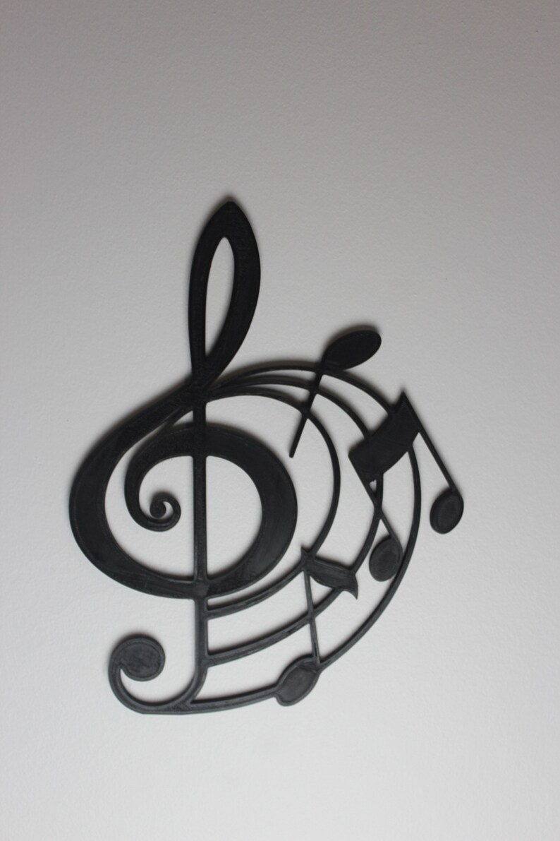 Treble Clef Wall Art - Etsy