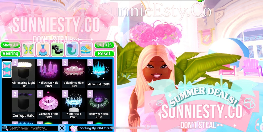 Royale High Halos All Halos in Game Please Read Description Before ...