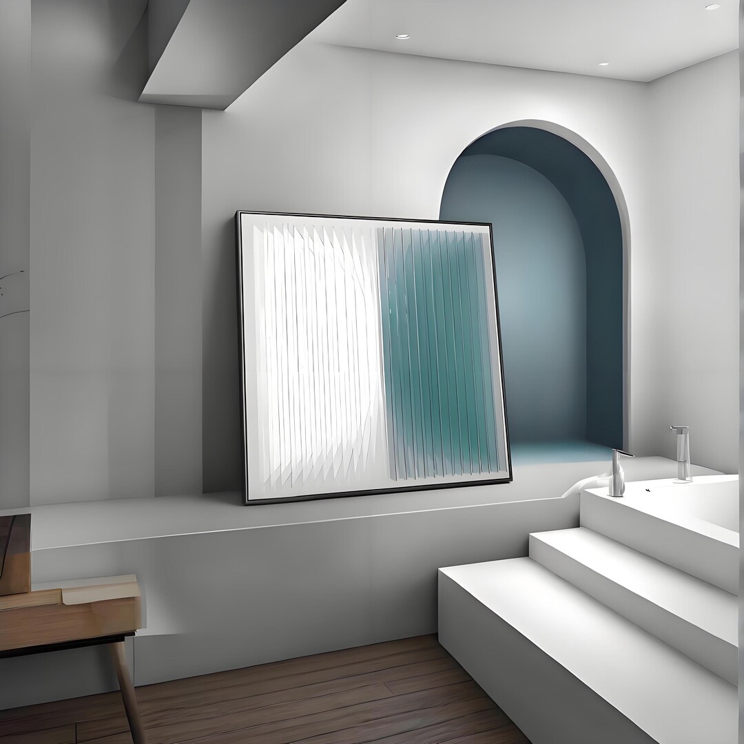 Modern Acrylic 3D Wall Art With High-definition Print & Aluminum Frame ...