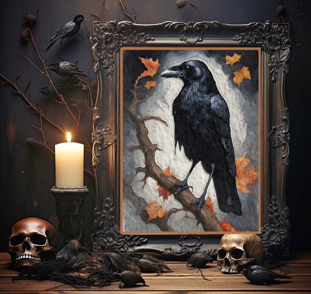 Digital Download Halloween Poster Halloween Frame Art - Etsy