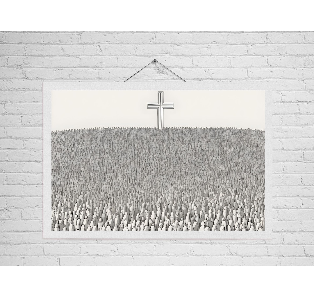 Easter | Fringe of Jesus Garment | Christian Poster | Jesus Leaves the ...