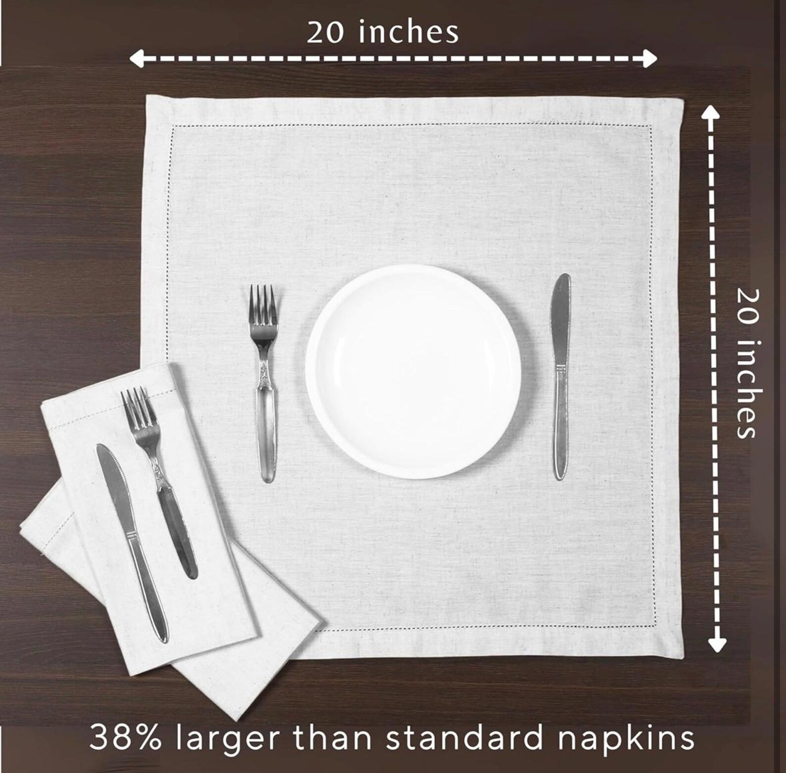 Custom Embroidered Wedding/dinner Linen Napkins - Etsy