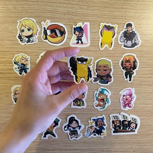Valorant Stickers , Valorant Sticker Set , Valorant Agents Matte ...