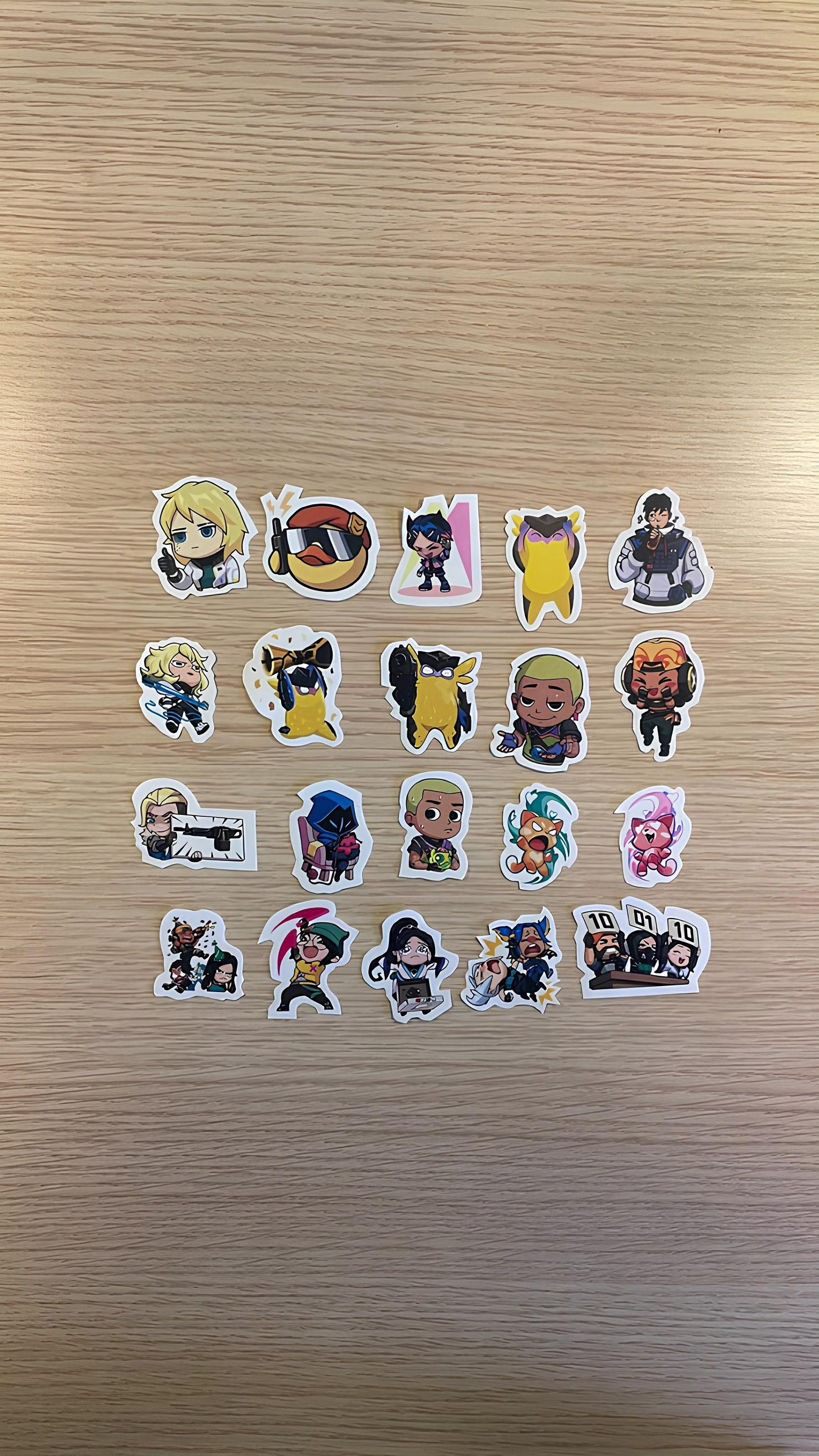 Valorant Stickers , Valorant Sticker Set , Valorant Agents Matte ...