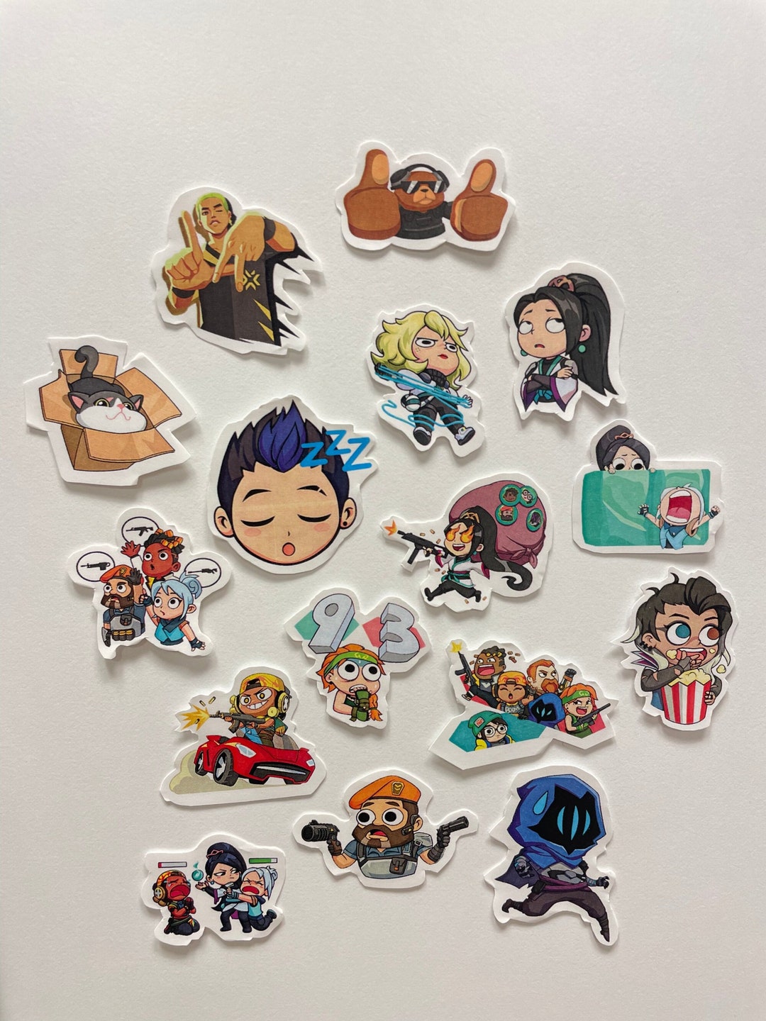 Valorant Stickers Clove Sticker Valorant Spray Sticker Valorant Vinyl ...