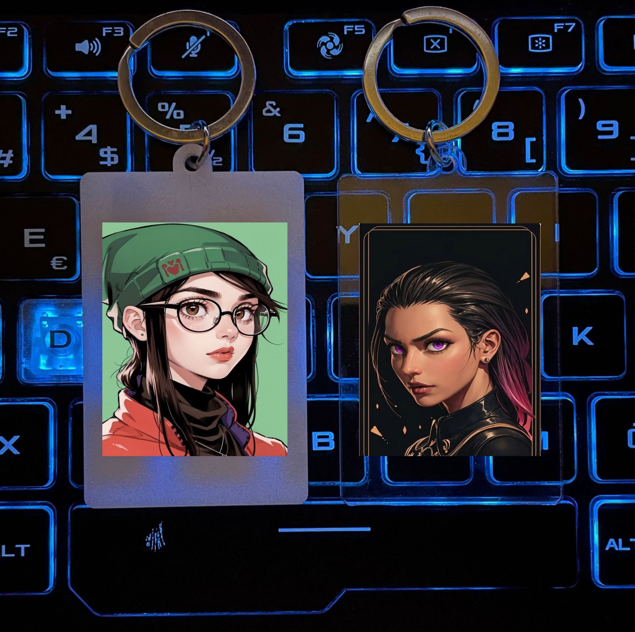 Valorant Killjoy Keychain Valorant Reyna Keychain Valorant - Etsy