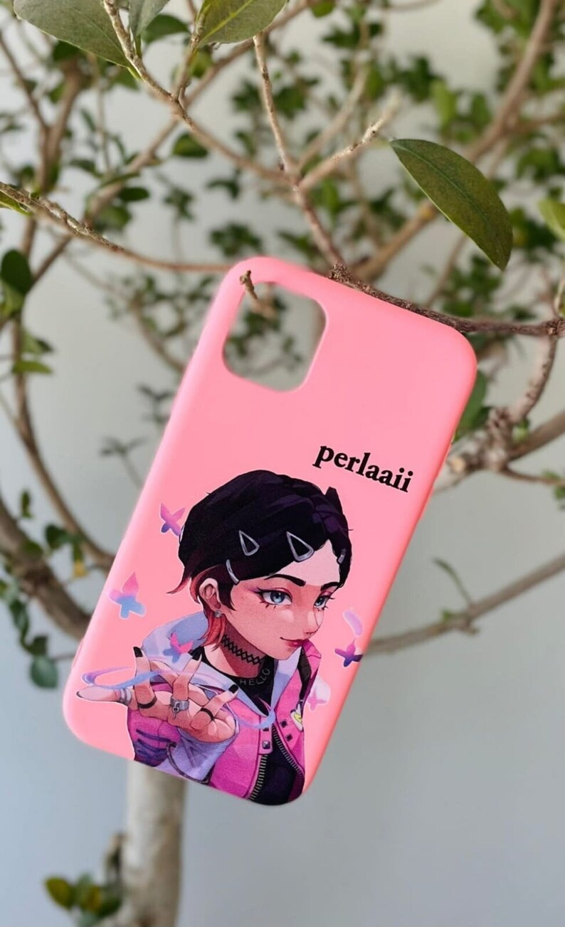 Clove Valorant Phone Case, Valorant Stickers, Personalized Valorant ...