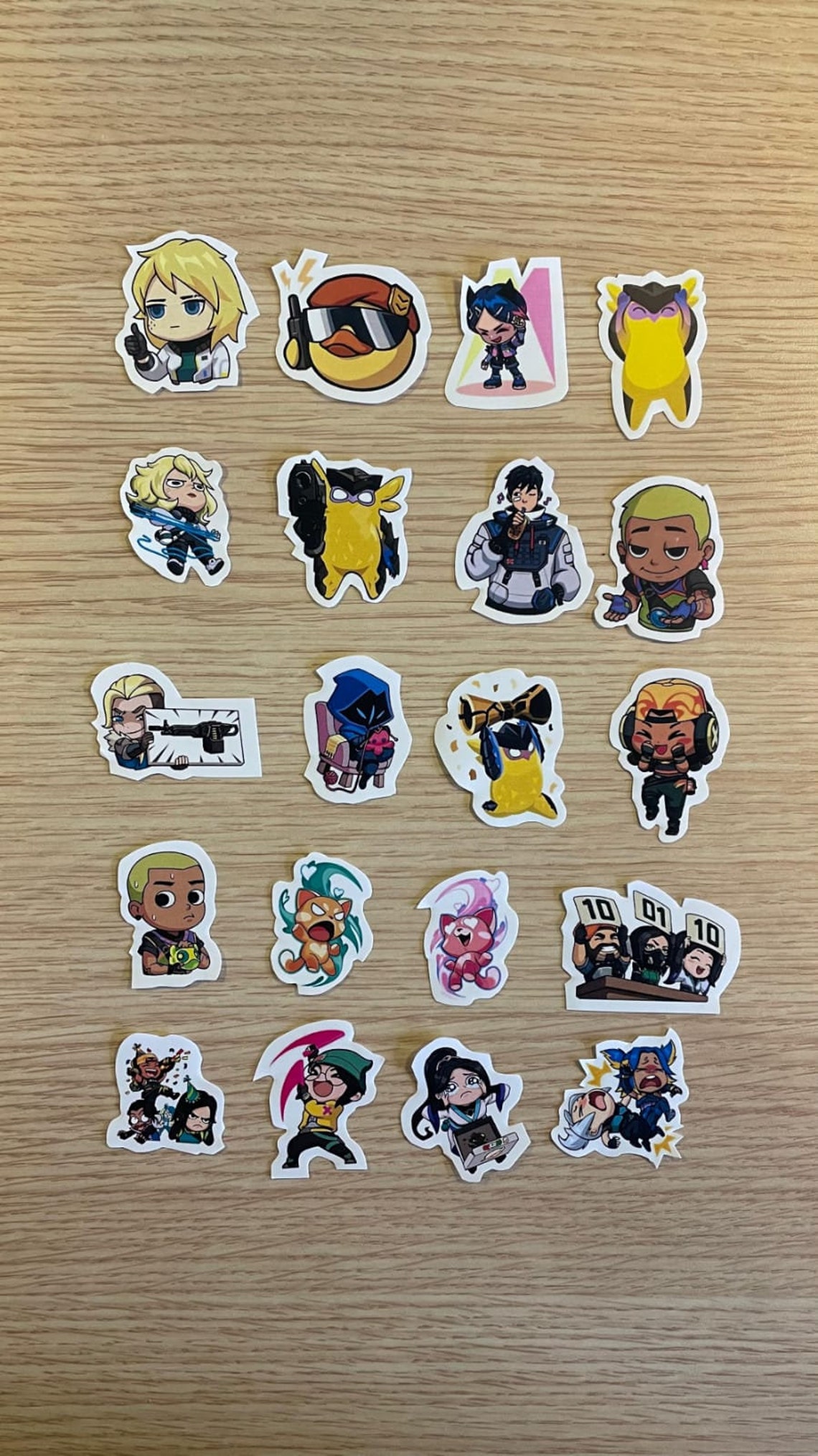 Valorant Stickers , Valorant Sticker Set , Valorant Agents Matte ...