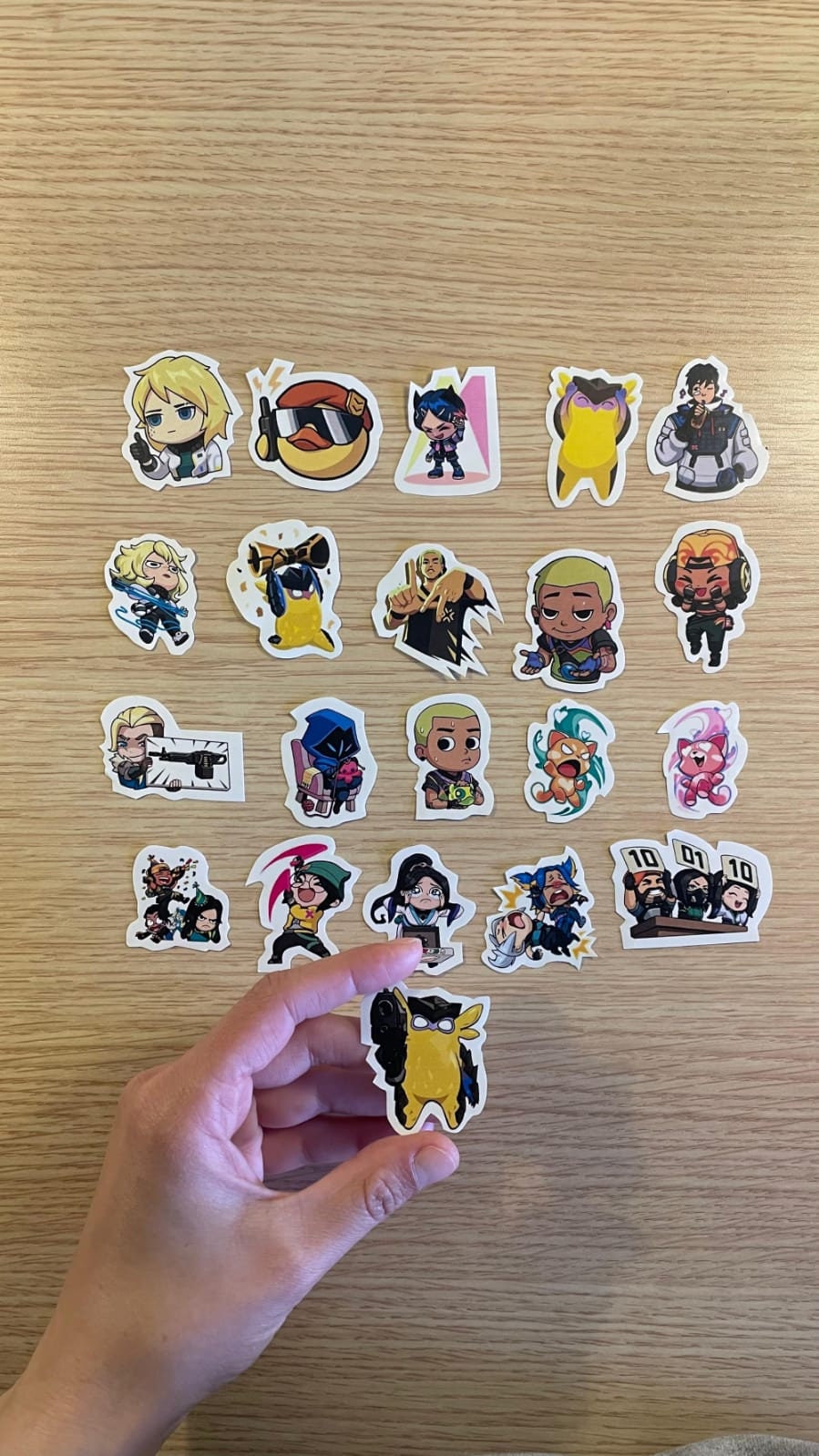 Valorant Stickers , Valorant Sticker Set , Valorant Agents Matte ...