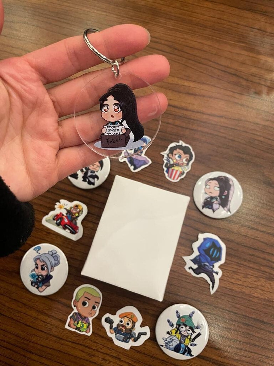 Valorant , Valorant Keychain , Cute Valorant Keychain,sage Valorant ...