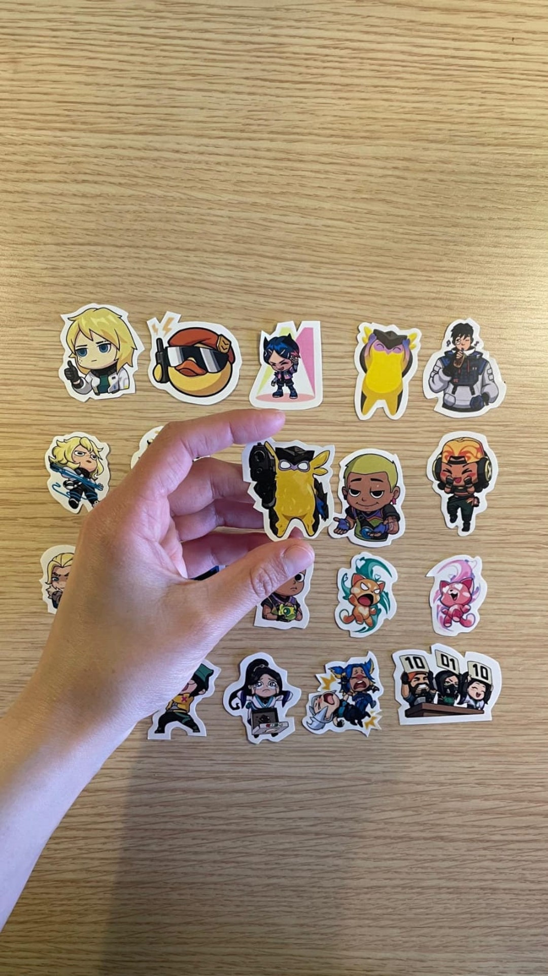 Valorant Stickers , Valorant Sticker Set , Valorant Agents Matte ...