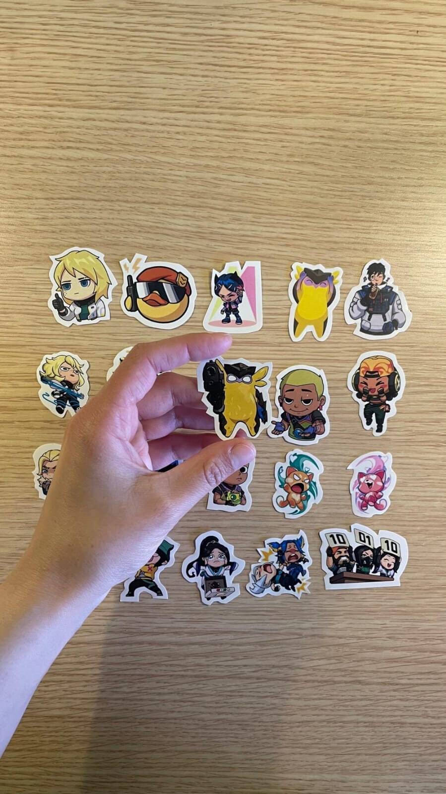 Valorant Stickers , Valorant Sticker Set , Valorant Agents Matte ...