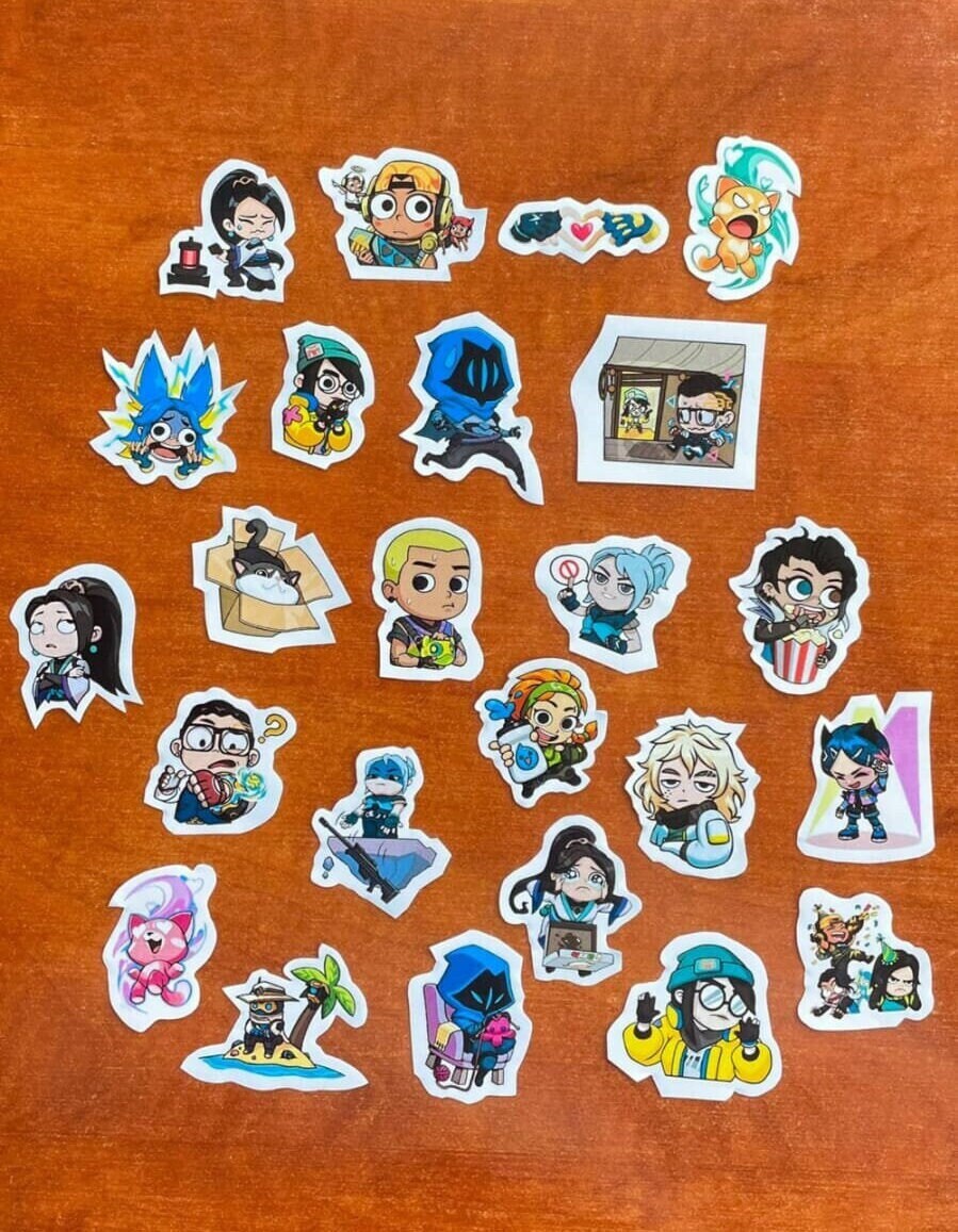 Valorant Stickers,valorant Clove Sticker,valorant Spray Stickers ...