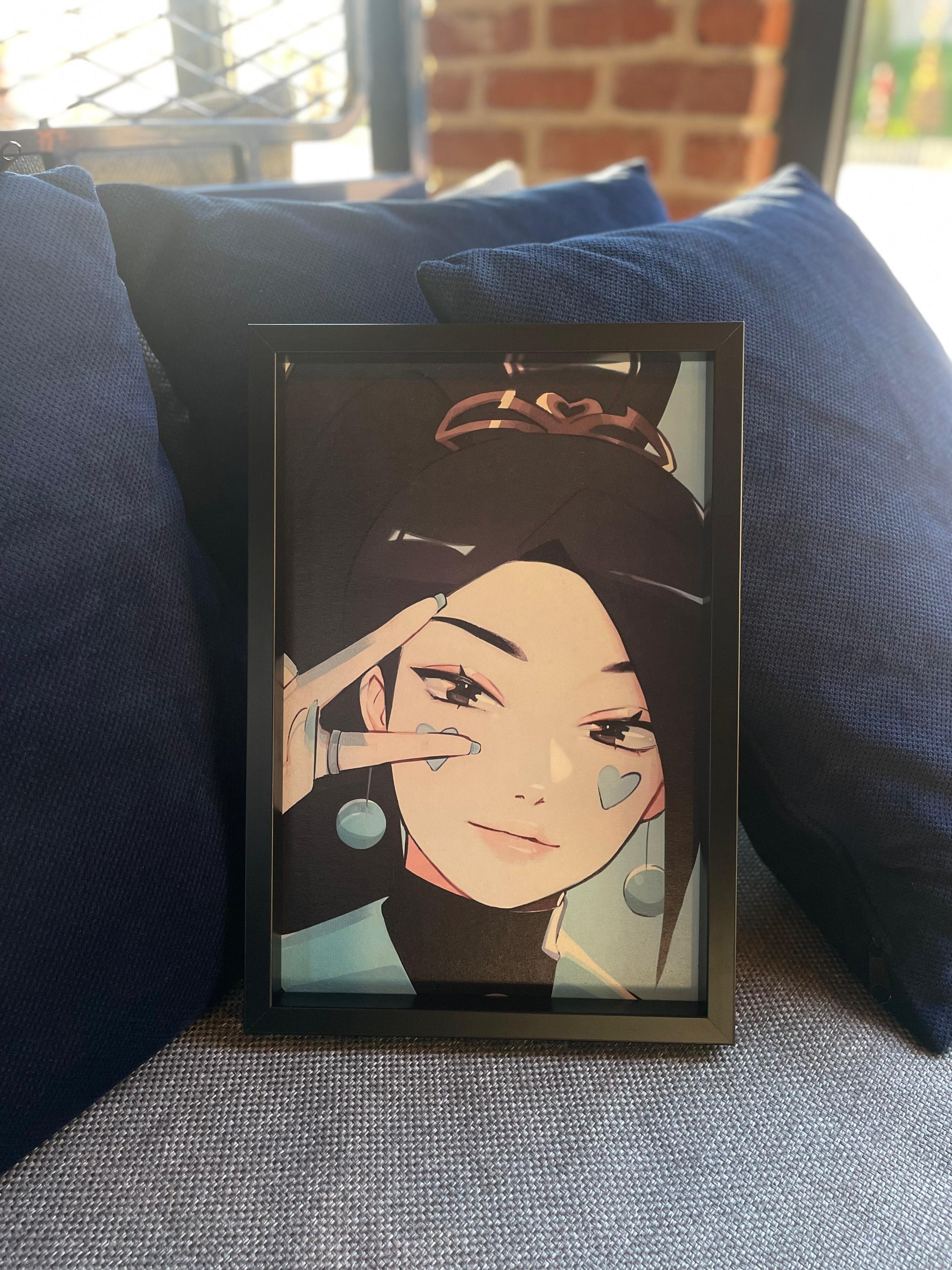 Valorant Poster , Custom Valorant Poster , Sage, Jett,omen,gekko,clove ...