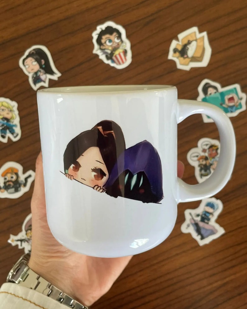 Personalized Valorant Omen Mug Valorant Cup Birthday Gift Valorant ...