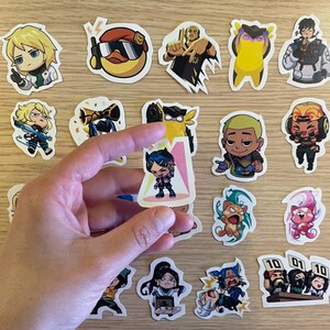 Valorant Stickers , Valorant Sticker Set , Valorant Agents Matte ...