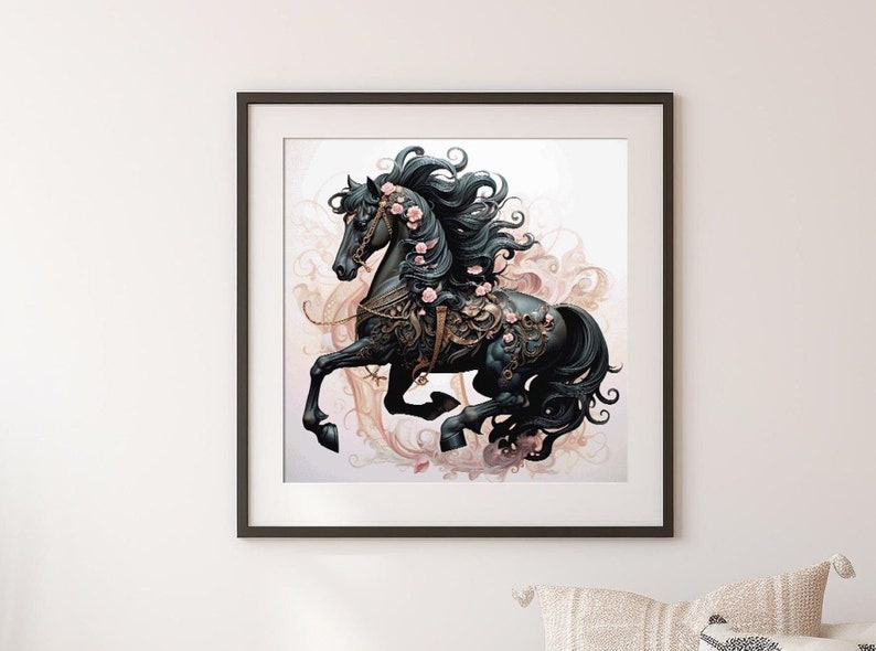 Carousel Horse III Counted Cross Stitch Pattern Instant PDF Download ...