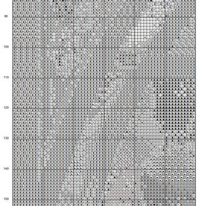 Beautiful Carousel Horse Stained Glass Cross Stitch Pattern With ...