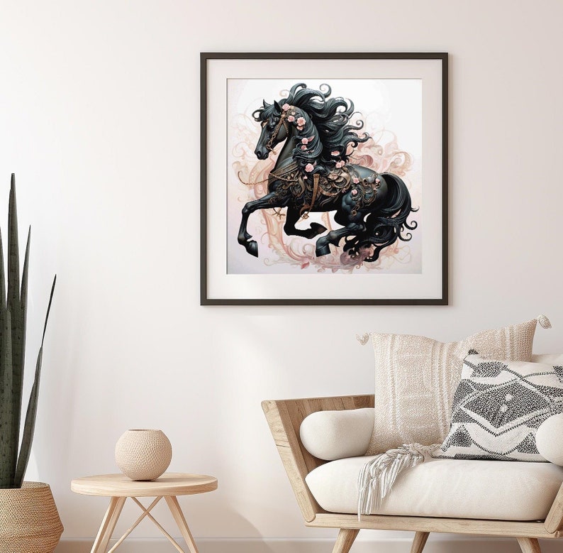 Carousel Horse III Counted Cross Stitch Pattern Instant PDF Download ...