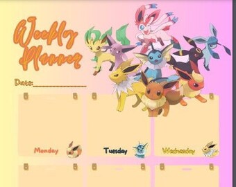 Weekly Planner - Etsy