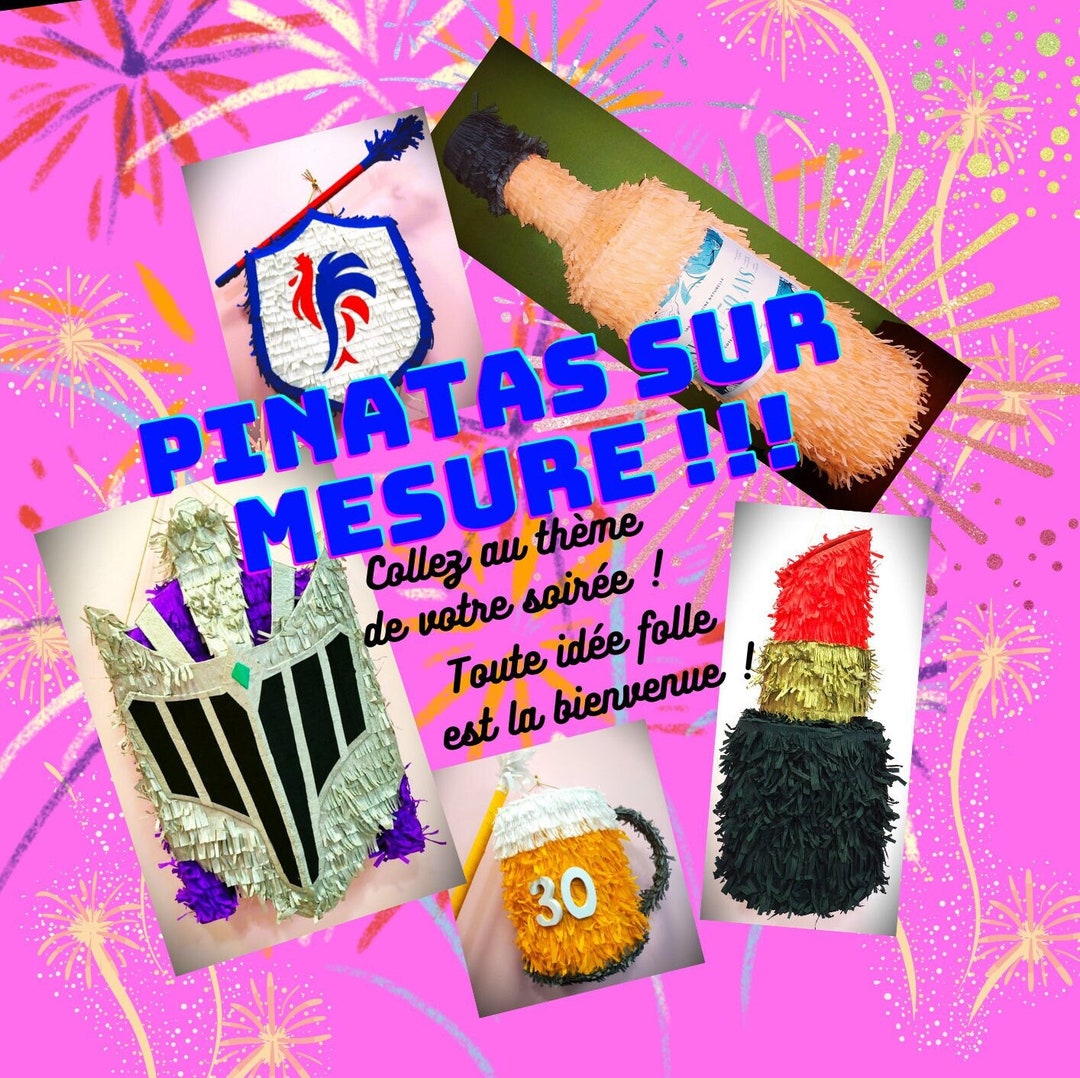 Personalized Piñata to Order for Birthday, Retirement, Bachelorette ...