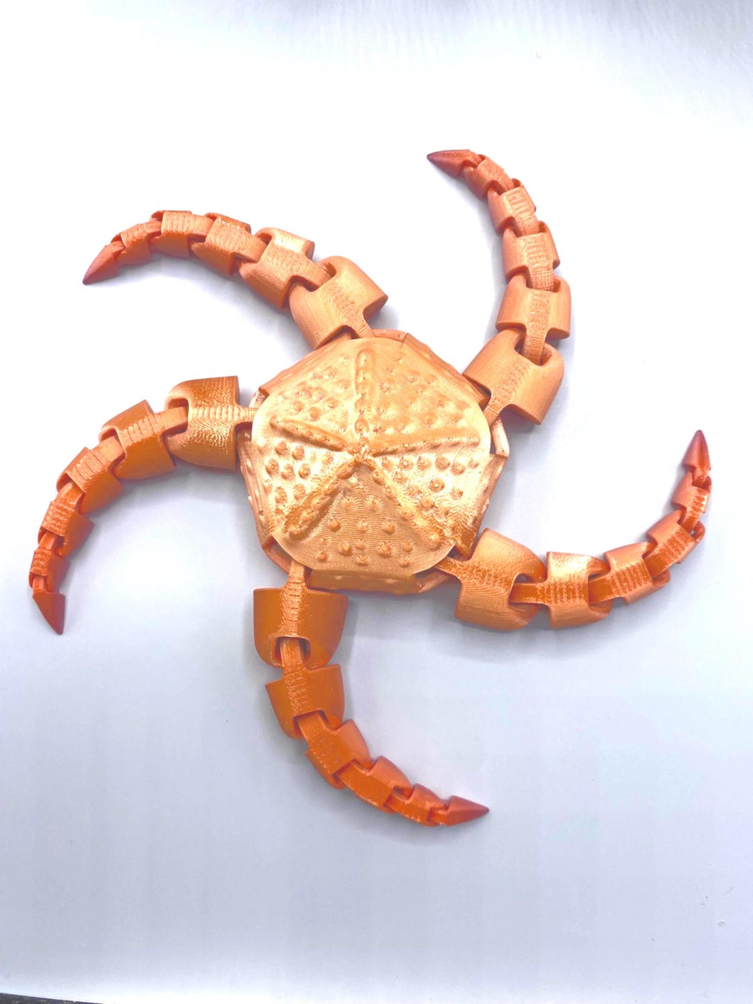 3D Printed Articulated Starfish Fidget Toy – Unique Stress Relief ...