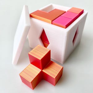 3D Print Diamond Puzzle Box - Etsy