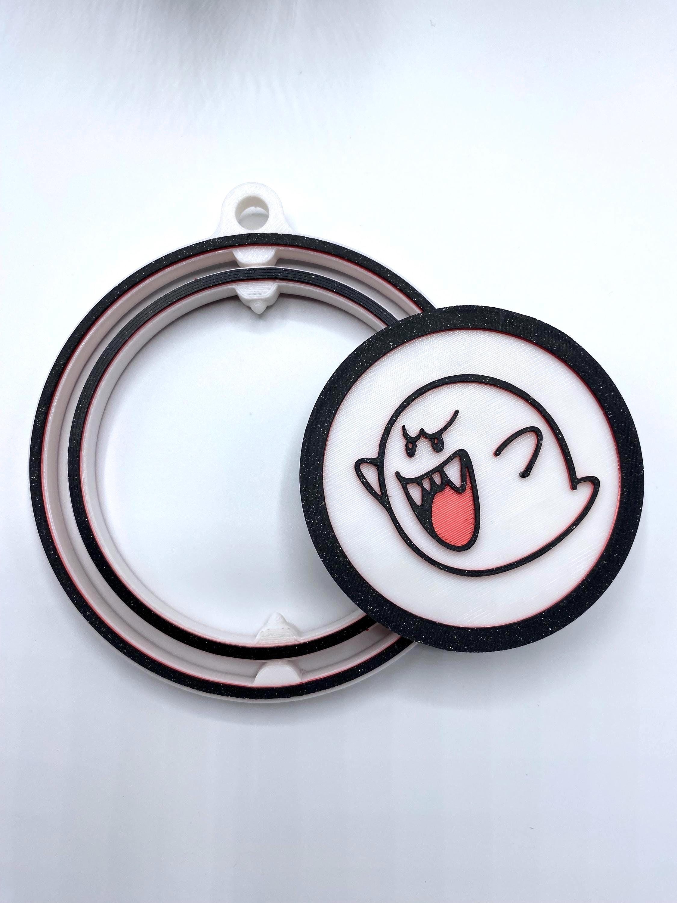 Nintendo Mario Boo Spinning Fidget Toy – Double-sided Ghost Decor for ...