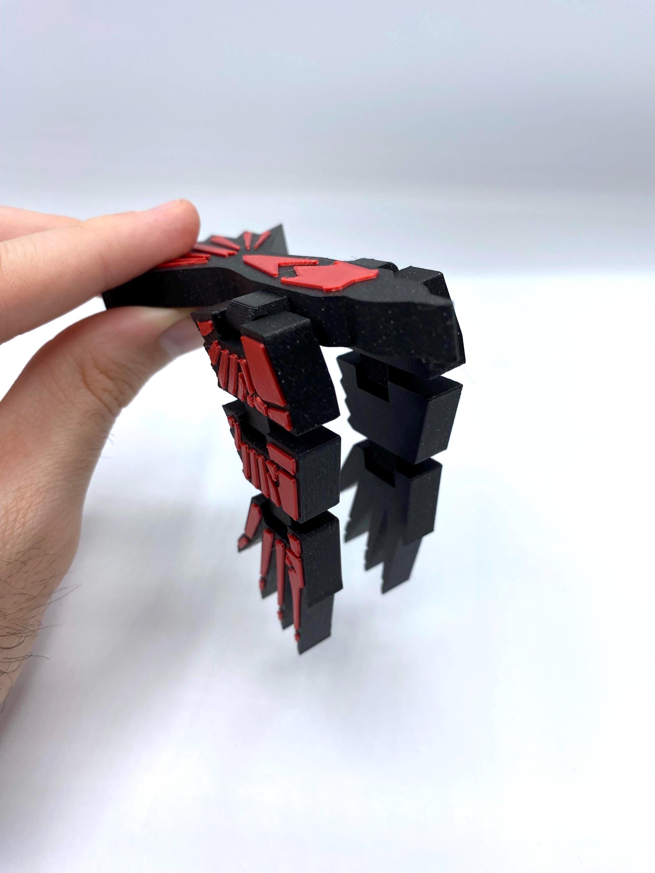 3D Printed Articulated Fire Bird – A Unique Fidget Toy and Decoration ...