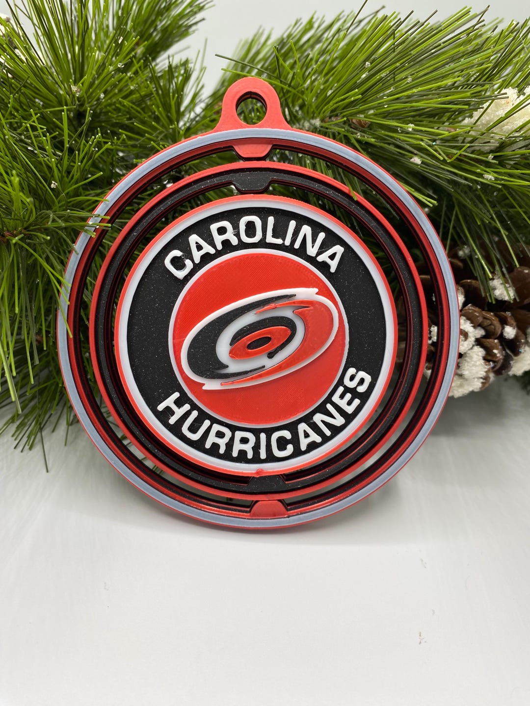 Carolina Hurricanes Spinning Christmas Ornament – NHL Holiday Décor for ...
