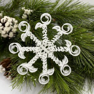 3D Printed Jesus Snowflake Ornament the Reason for the Season - Etsy