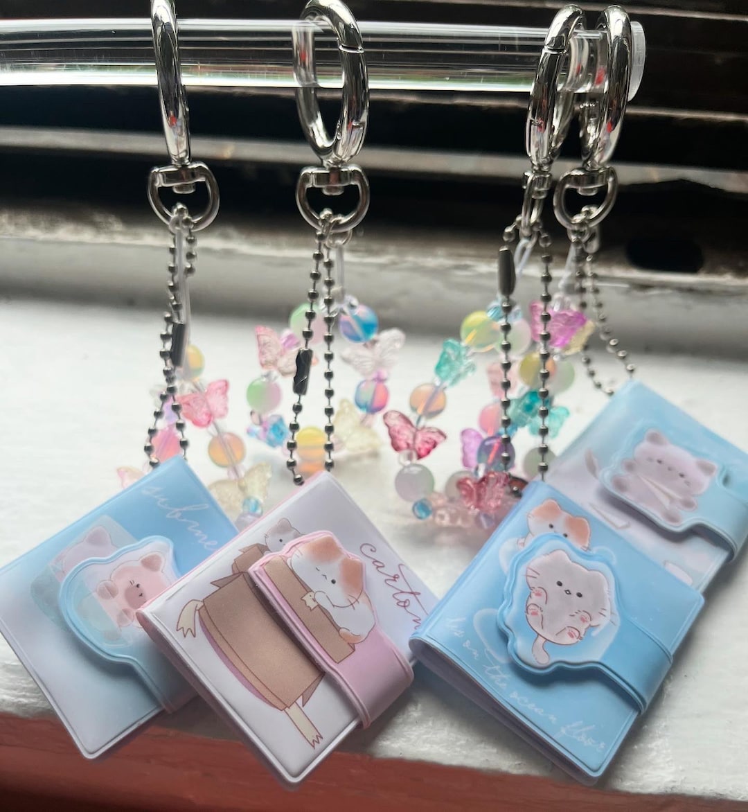 Booklet Beaded Keychain - Etsy