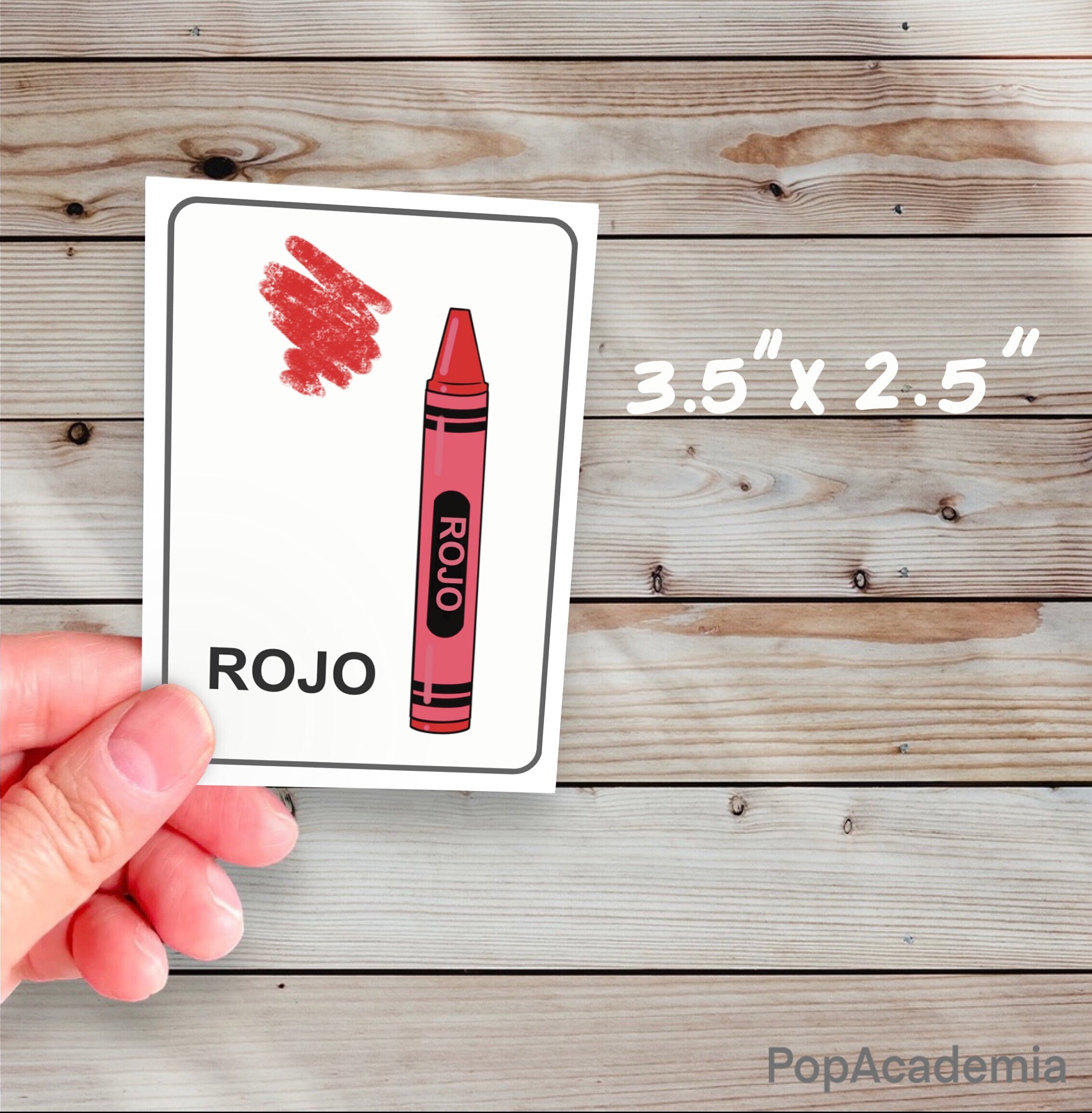 12 Colores, Tarjetas Educativas En Español, Imprimibles, 12 Colors in ...