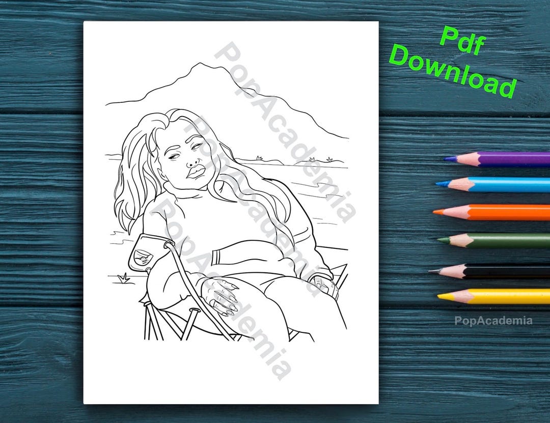 90 Day Fiancé, 1 Coloring Page, Printable Pdf/ Stacy 90 Day Fiancé, 8 ...