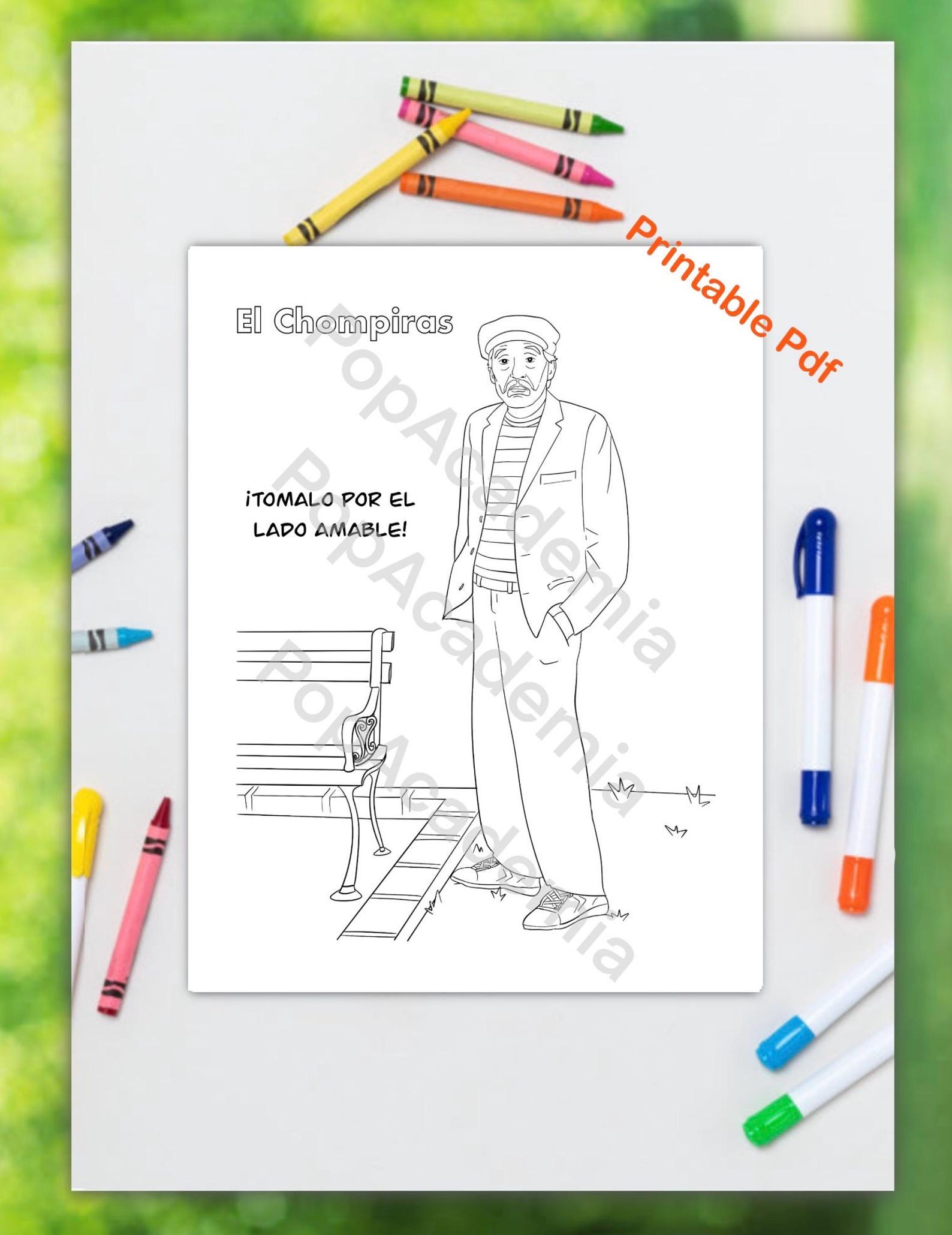 El Chapulín Colorado, El Chavo, El Chompiras, 3 Coloring Pages ...
