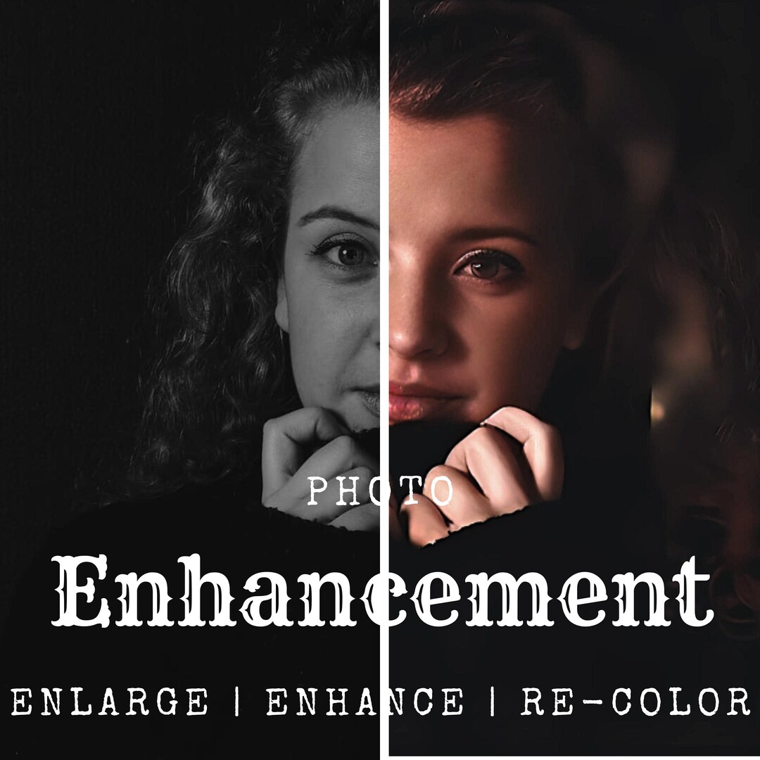 Photo Enhancement | Enlarge Photos From Original Size to Fit Posters ...