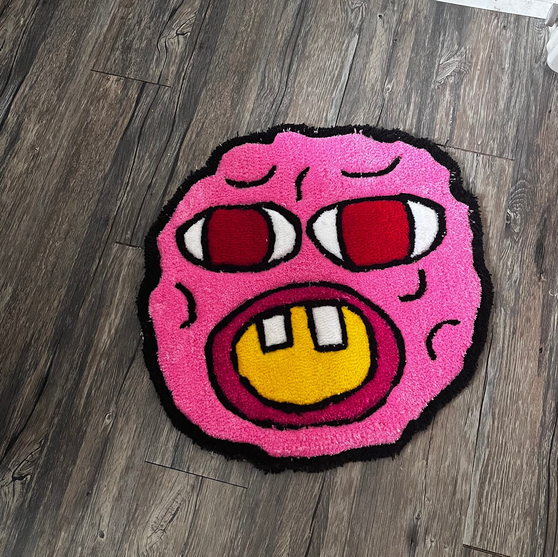 Tyler the Creator Inspired Cherry Bomb Rug - Etsy