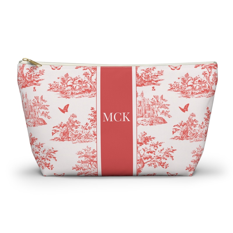 Toiletry Bag Women Toile - Etsy