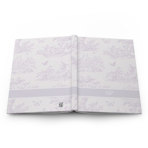 Lilac Personalized Toile De Jouy Journal! Cottagecore Aesthetics, Toile ...