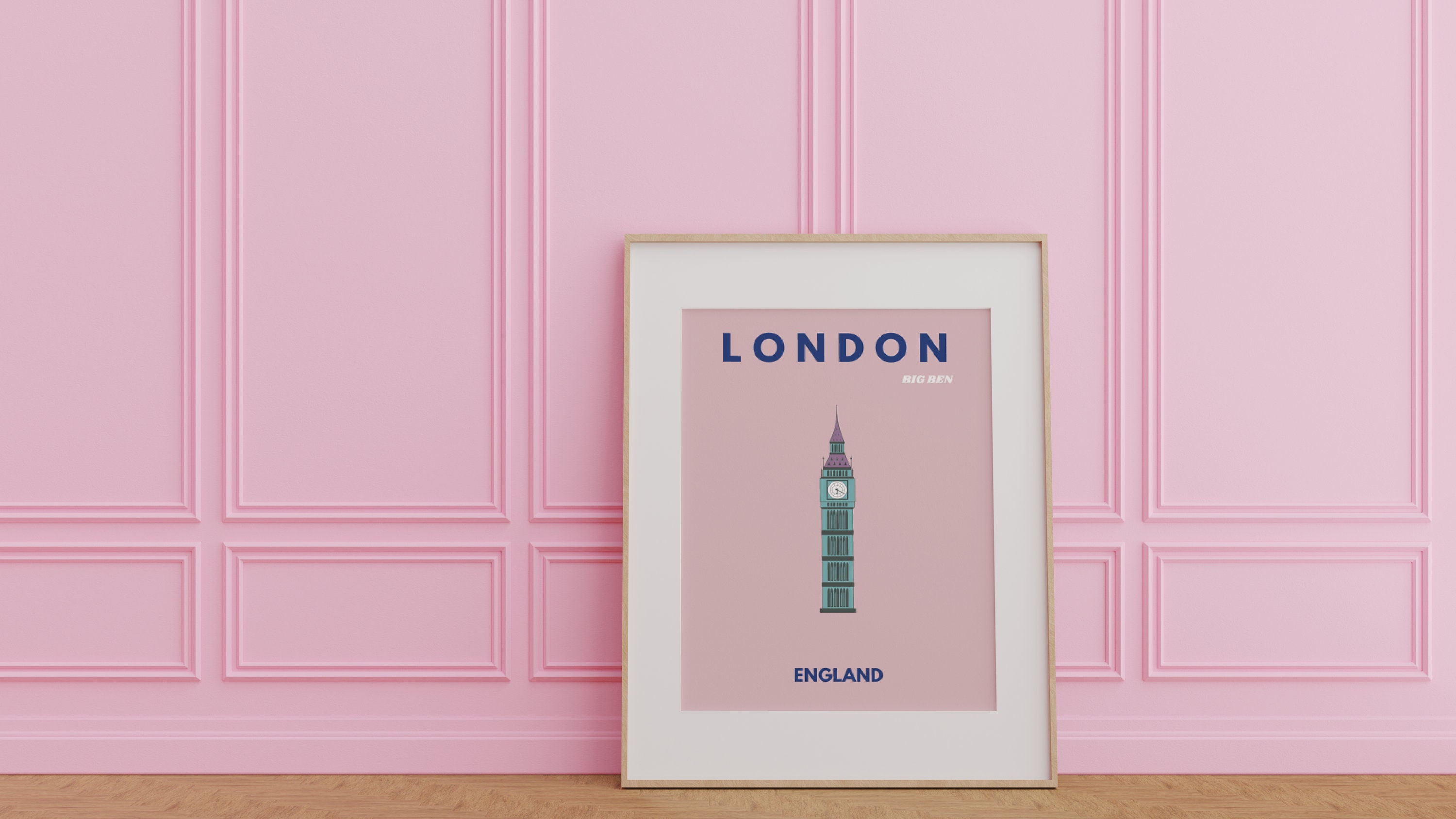 London Travel Poster, Preppy Aesthetic, UK Travel Poster, Londoner Art ...