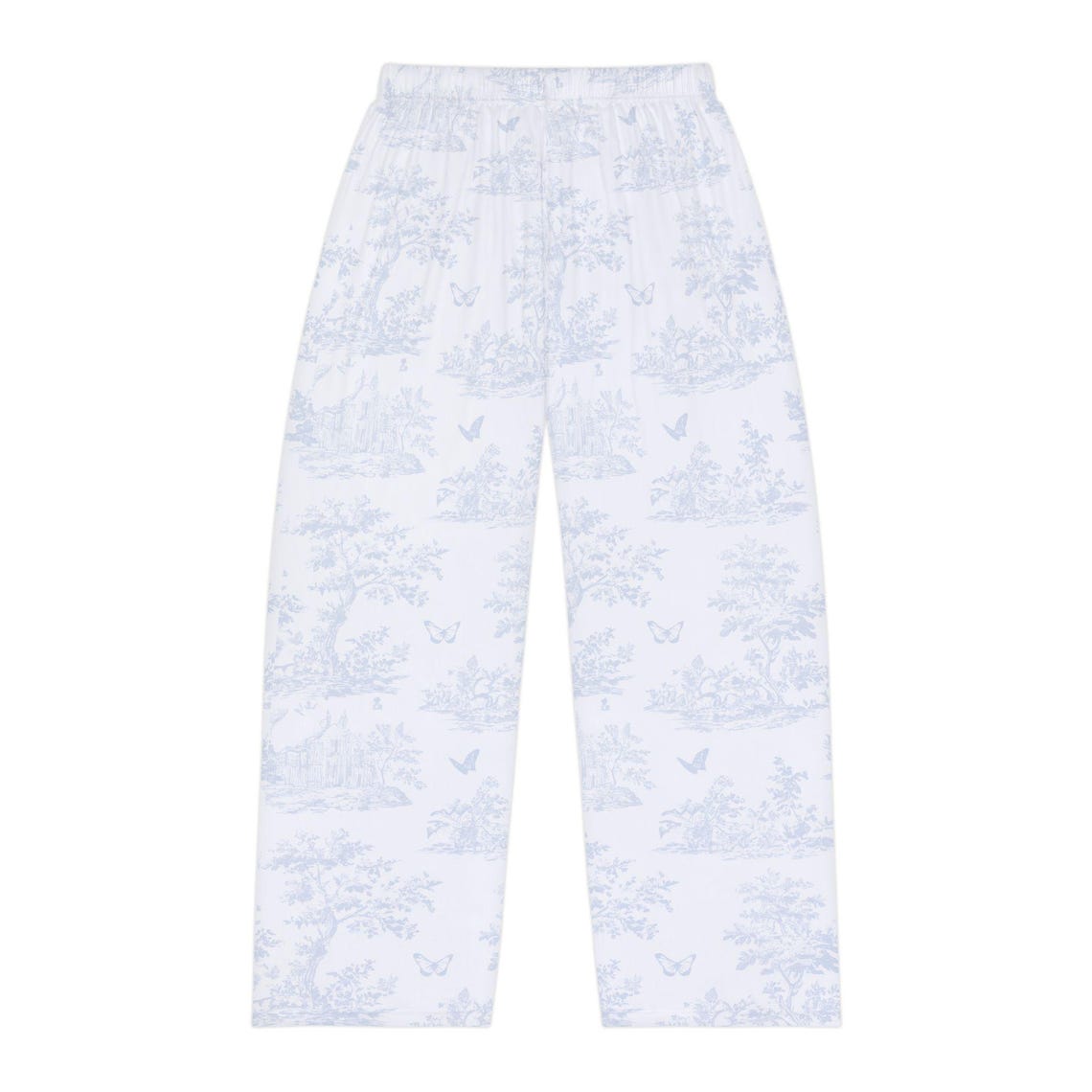 Light Blue Men's Toile Pajama Pants! Toile De Jouy Pjs, Toile Pants ...