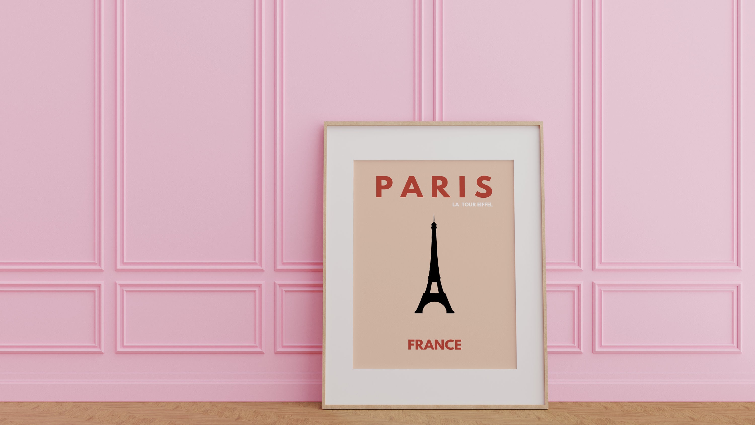 Paris Travel Poster, Paris Digital Wall Art, Paris Preppy, Preppy ...