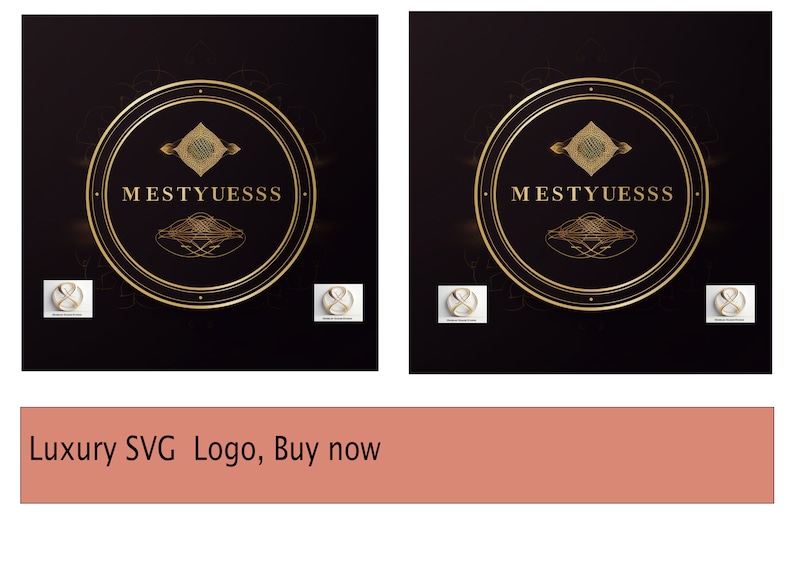 Luxury SVG Logo - Etsy