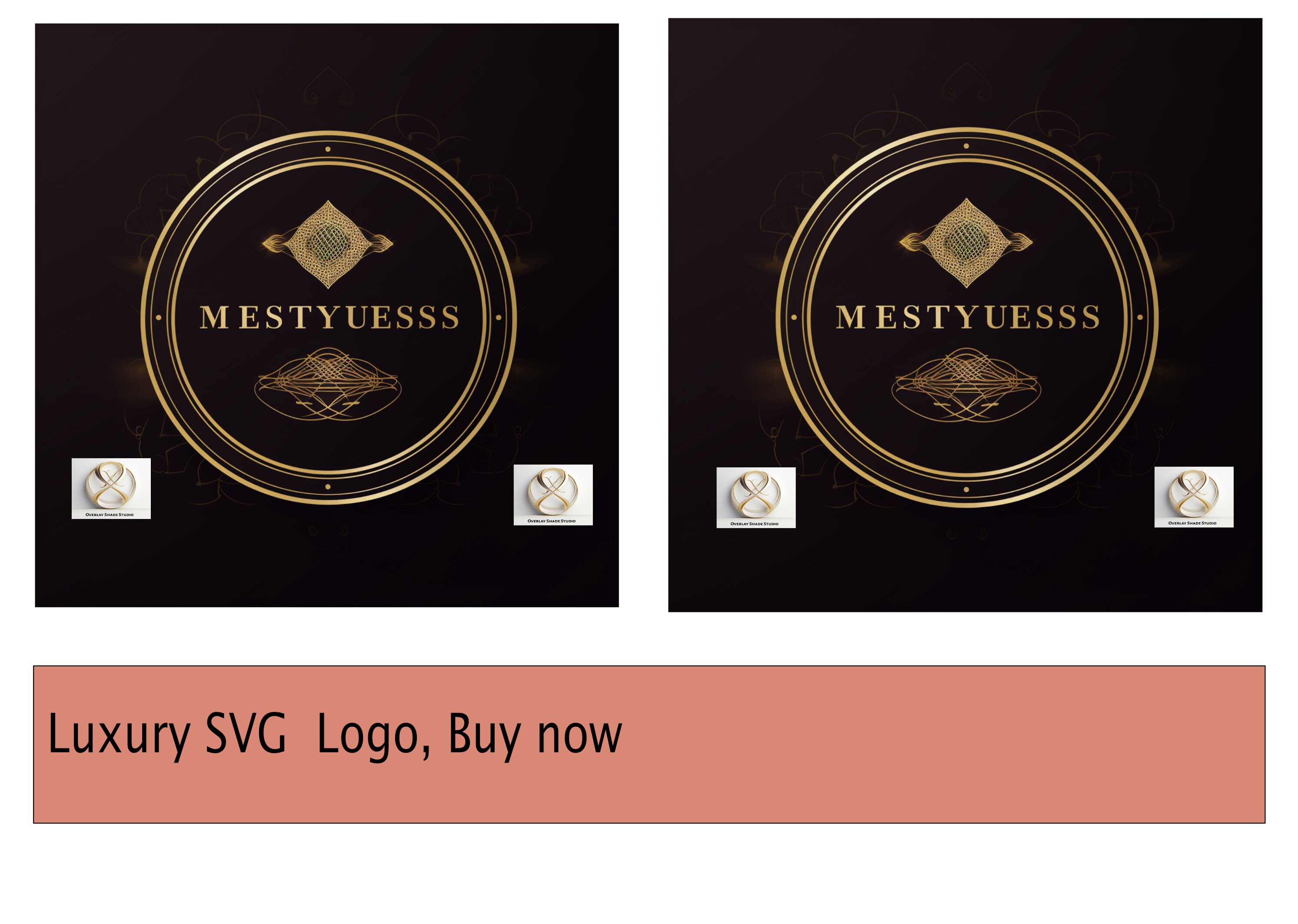 Luxury SVG Logo - Etsy